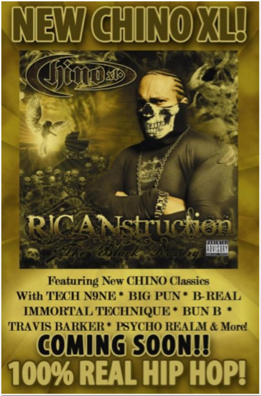 Chino XL- RICANstruction [album cover] – 7th Boro: Hip Hop City