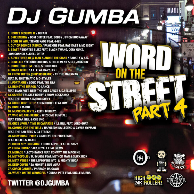 DJ Gumba – Word On The Street Part 4 (Mixtape) – 7th Boro: Hip Hop City